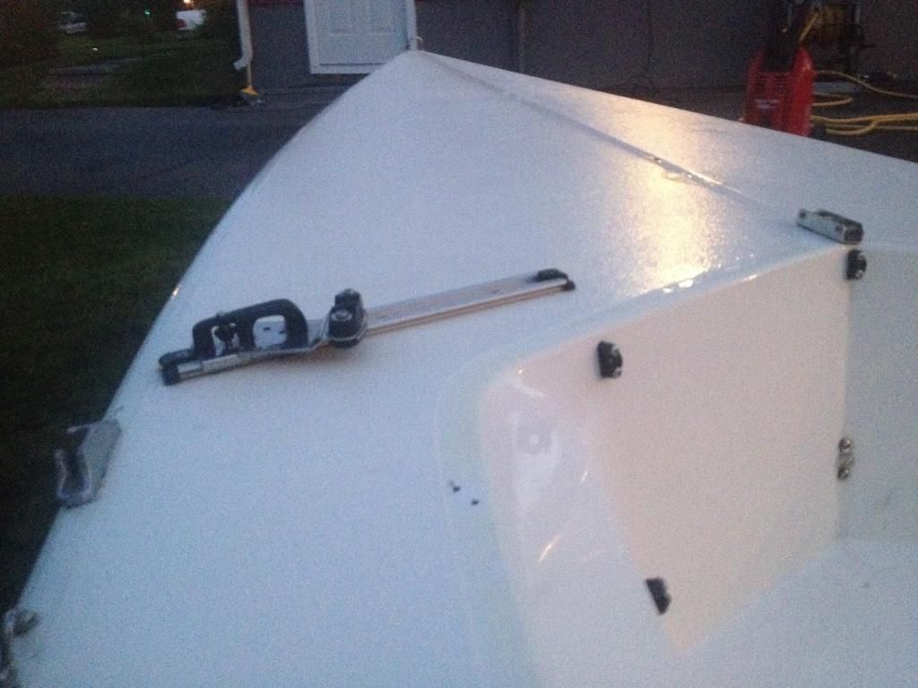 No mast well on 1983 Laser | SailingForums.com